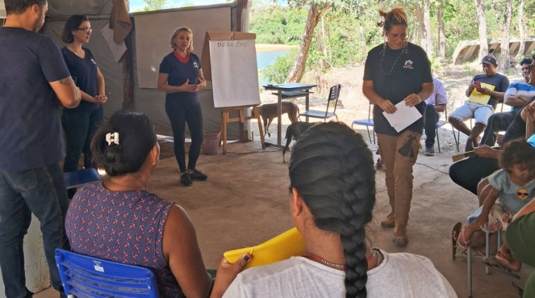 Instituto Indígena do Tocantins inicia ciclo de oficinas na comunidade ...